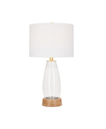 Catalina Lighting JAlexander Lighting Felix Natural Glass Table Lamp ...