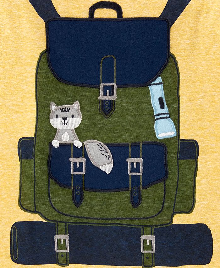 Carter's Toddler Boys Backpack-Print T-Shirt - Macy's