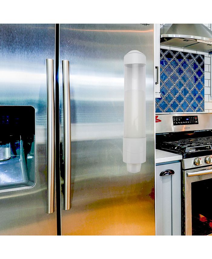 Mind Reader Surface Mount Cup Dispenser, Magnetic Paper Cup Dispenser ...