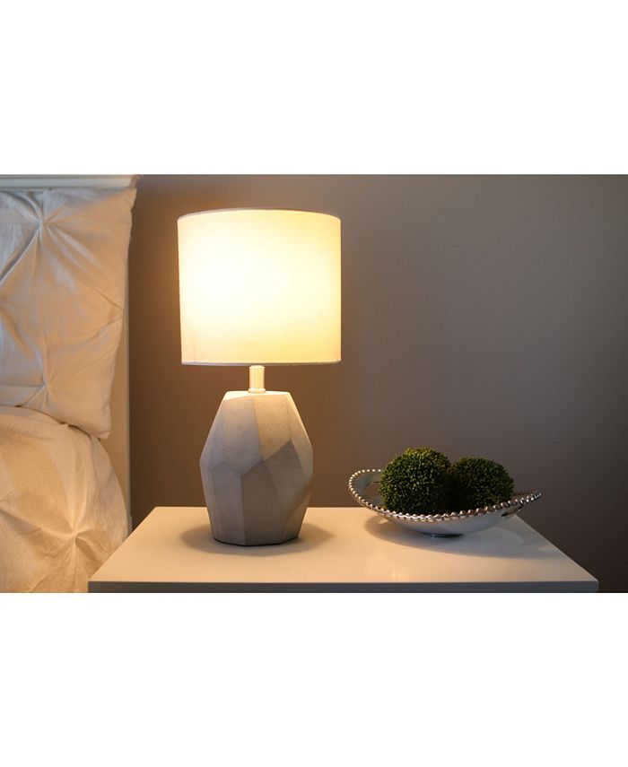 Jimco Lamp & Manufacturing Co Decor Therapy Jamison Geo Table Lamp - Macy's