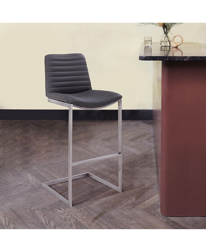Armen Living Lucas Counter Stool - Macy's