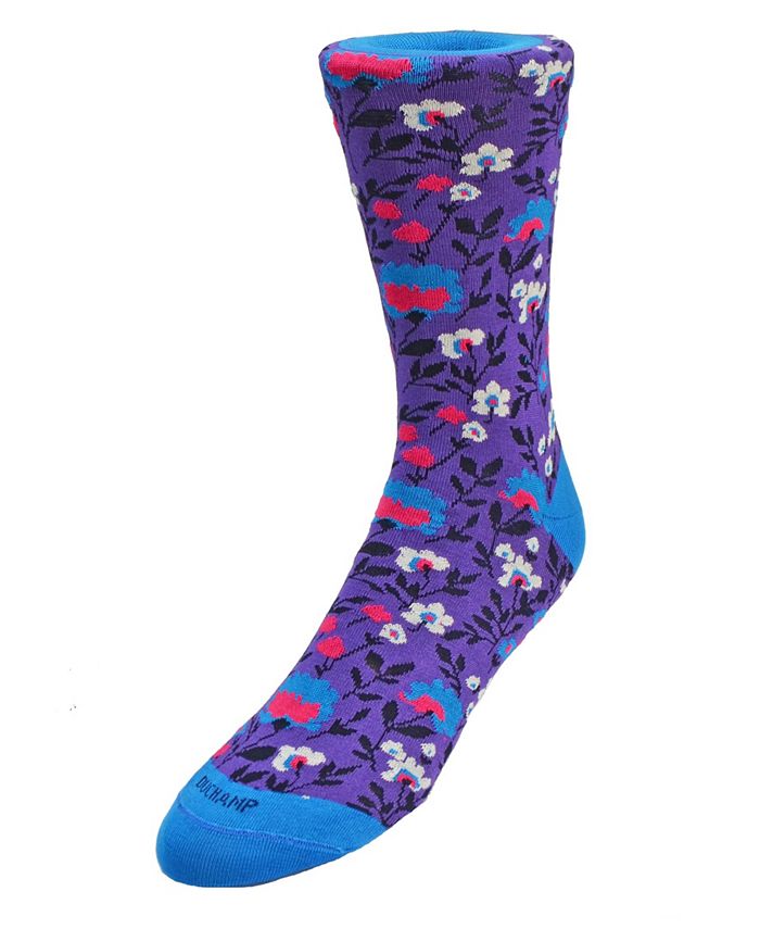 Duchamp London Men's Floral Dress Sock - Macy's