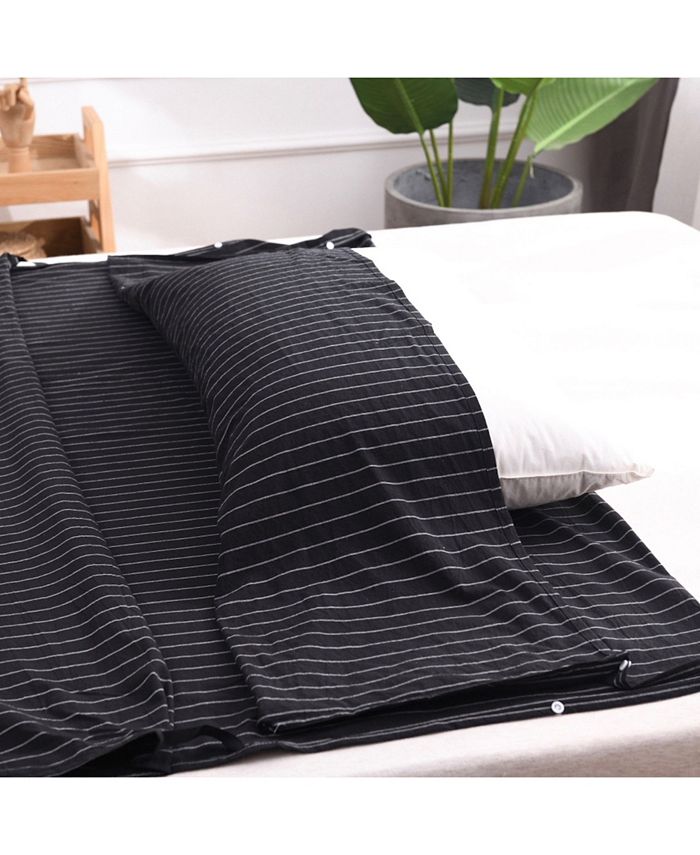 Travelux Hotel Camping Airbed Packable Travel Sheet Set with Carrying ...