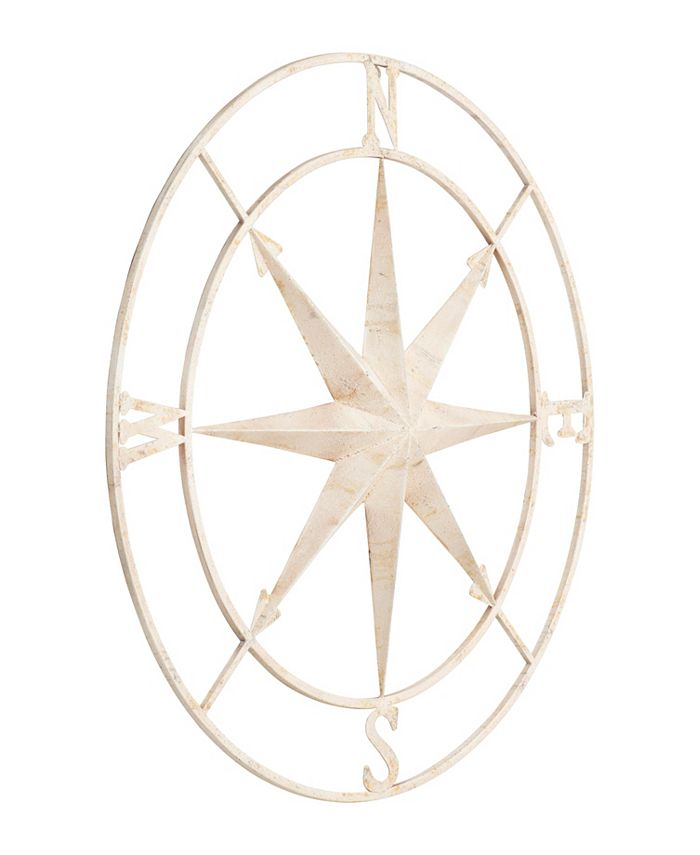 3R Studio 41 Inch Decorative Wall Compass - Macy's