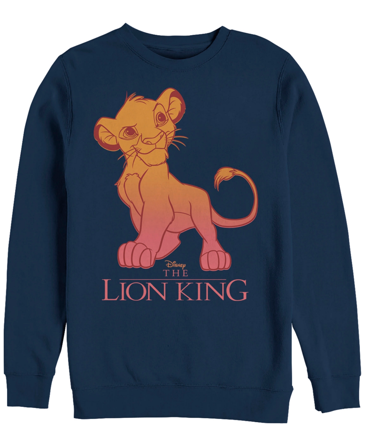 Click here for Disney Mens Lion King Young Simba Sunset Gradient... prices