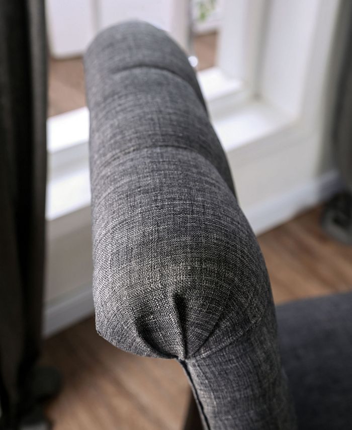 Furniture of America Skyee Scroll Back Side Chair- Set of 2 - Macy's