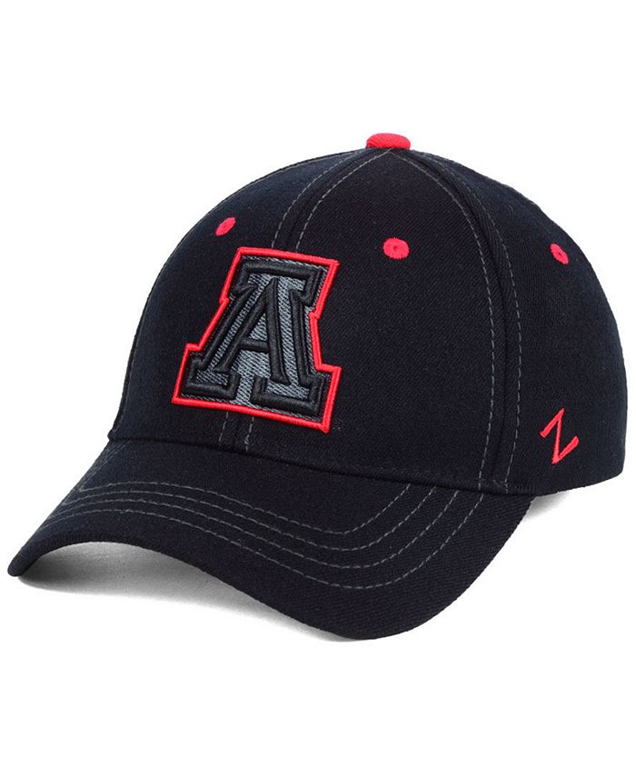 Zephyr Arizona Wildcats Black Element Stretch Fitted Cap - Macy's