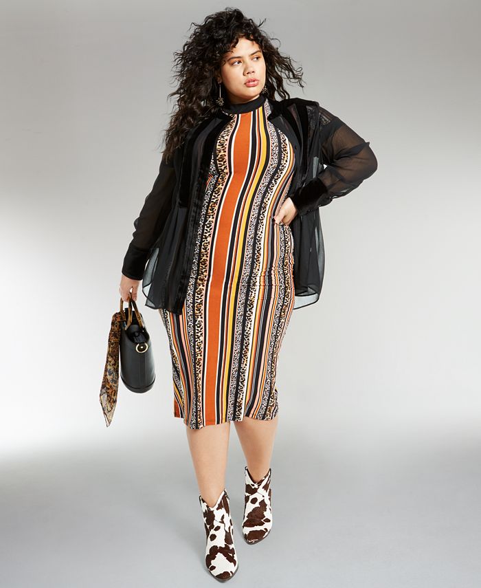 Alfani Plus Size Velvet-Trim Blouse, Created for Macy's - Macy's