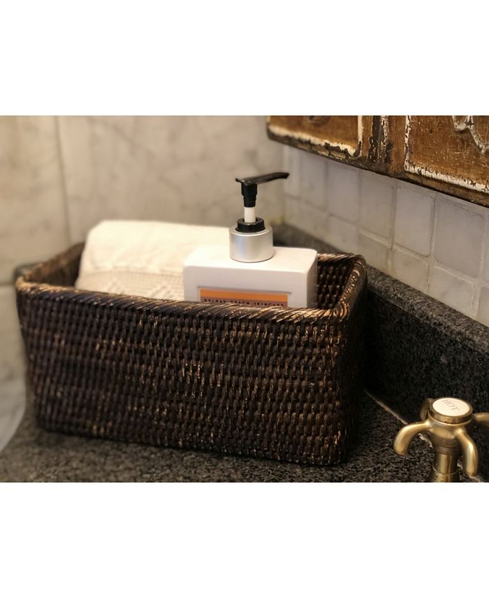 Artifacts Trading Company Rectangular Basket - Macy's