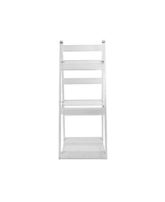 DesignStyles Clear Acrylic Ladder Shelf - Macy's