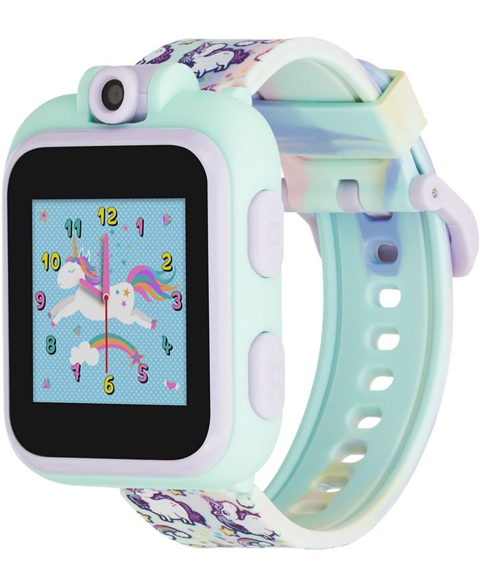 Playzoom iTouch Kids Rainbow Unicorn Strap Touchscreen Smart Watch ...