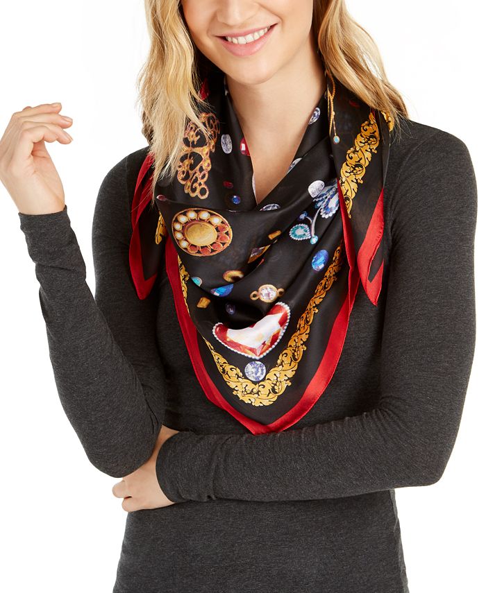 INC International Concepts INC Jewels Status Square Scarf, Created for ...