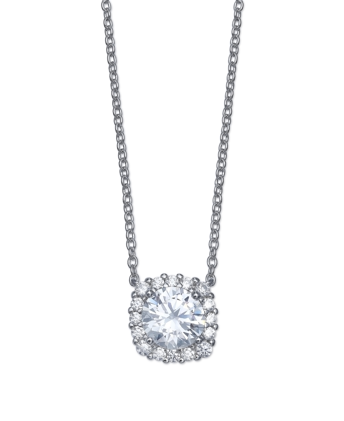 Click here for Multi Colored Cubic Zirconia Cushion Shape Pendant... prices