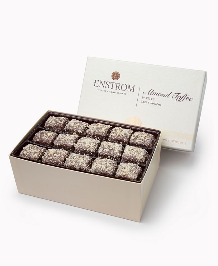 Enstrom Candies 30 Ounce Milk Chocolate Almond Toffee Petites - Macy's