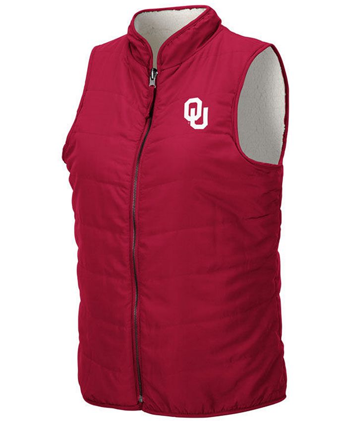 Colosseum Women's Oklahoma Sooners Blatch Reversible Vest - Macy's