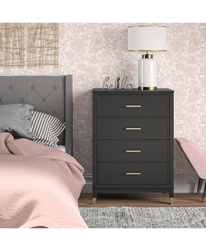 CosmoLiving By Cosmopolitan Westerleigh 4-Drawer Dresser - Macy's