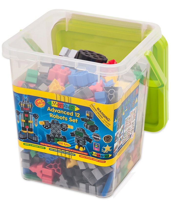 WABA Fun Morphun Advanced 12 Robots Set - 465 Piece - Macy's