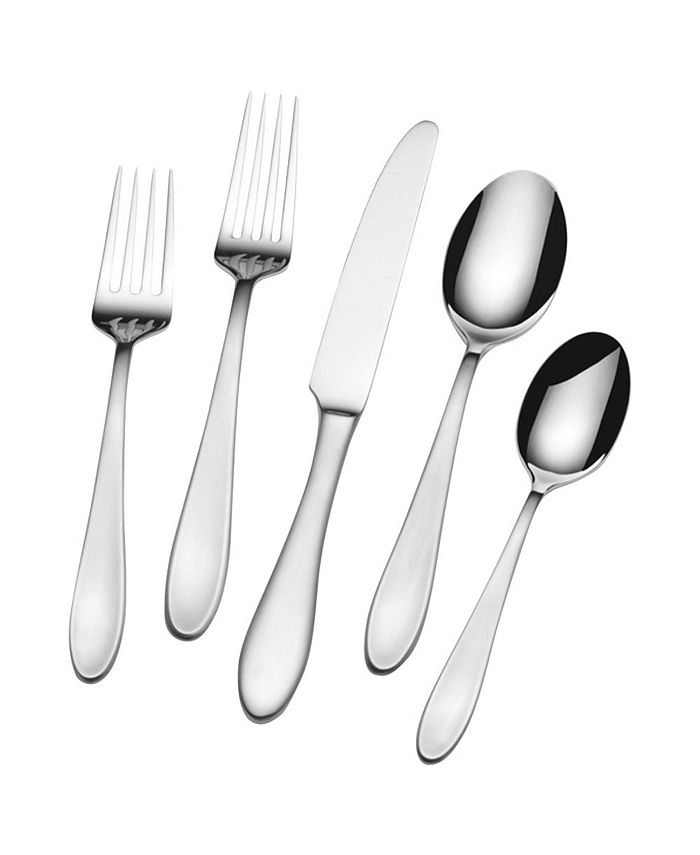 Mikasa Prescott Satin 22-PC Flatware Set, Service for 4 - Macy's