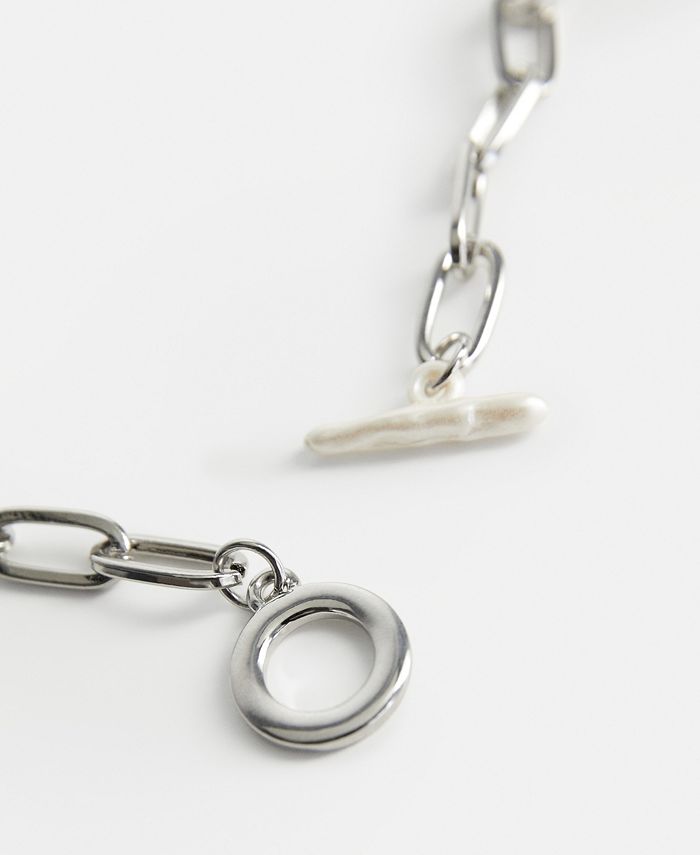 MANGO Link Necklace - Macy's