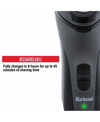 Barbasol 1100 Series Rechargeable Rotary Shaver - Macy's