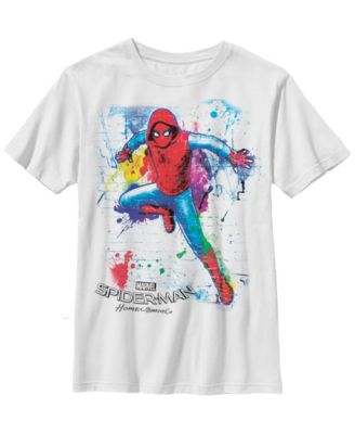 Fifth Sun Marvel Big Boy's Spider-Man Homecoming Graffiti Stall Short ...