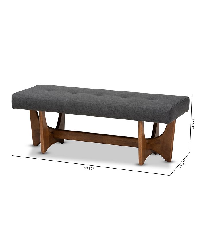 Furniture Theo Bench - Macy's