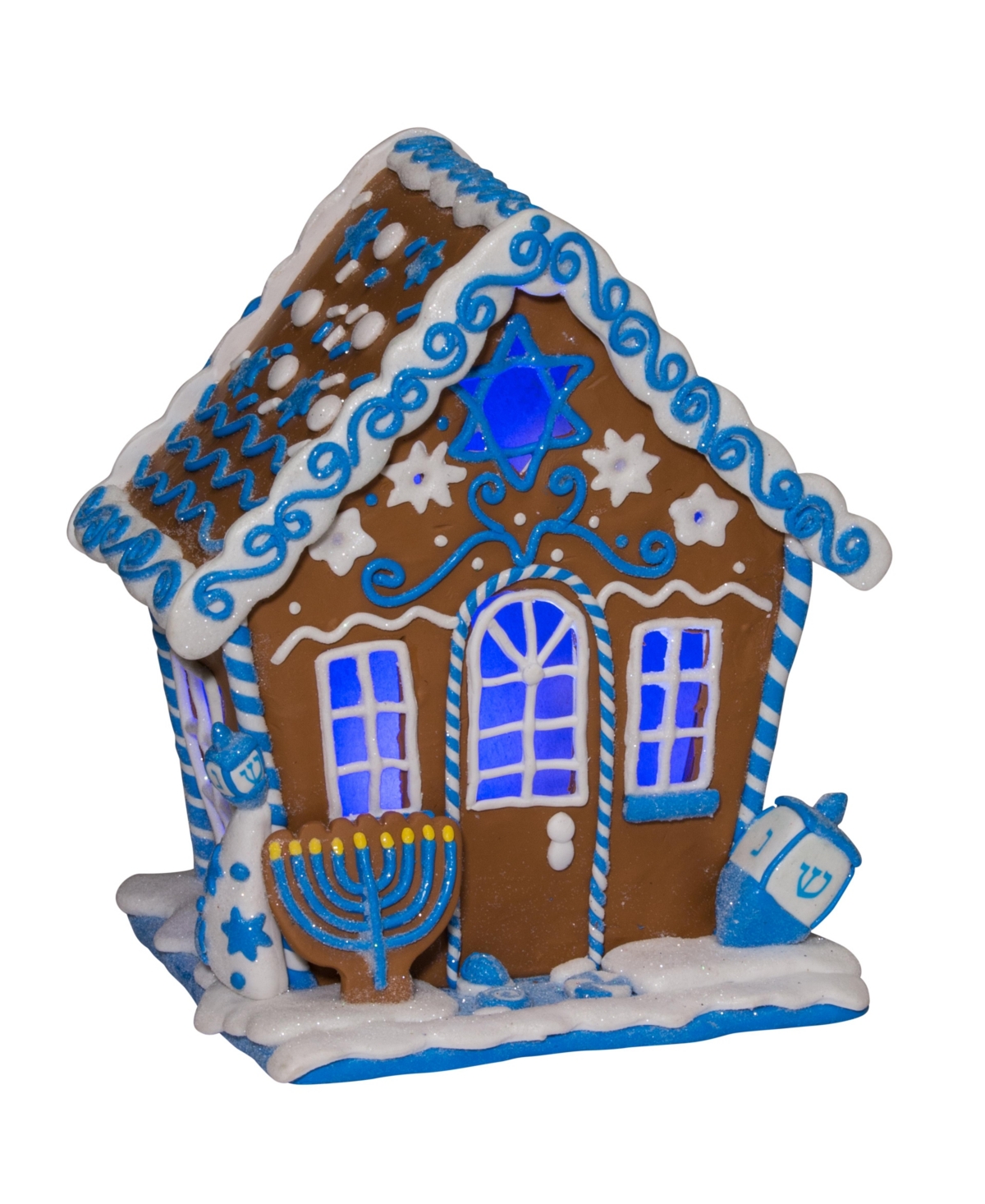 Click here for Kurt Adler 7-Inch Led Hanukkah Gingerbread House T... prices
