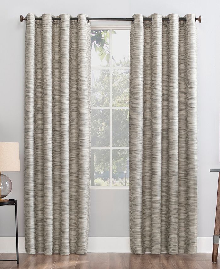 Sun Zero Rhett 52" x 84" Theater Grade Extreme Blackout Curtain Panel ...