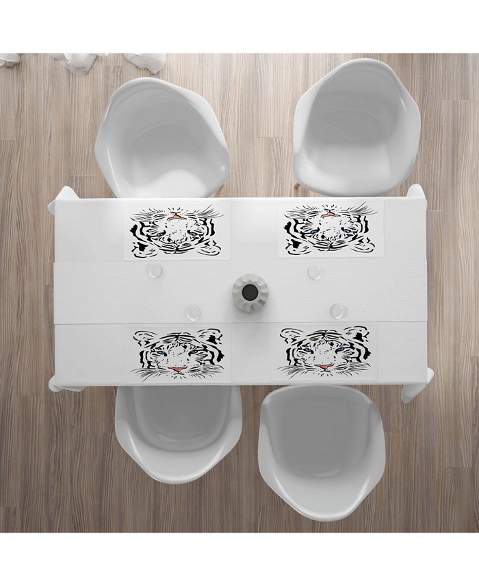 Ambesonne Tattoo Place Mats, Set of 4 - Macy's