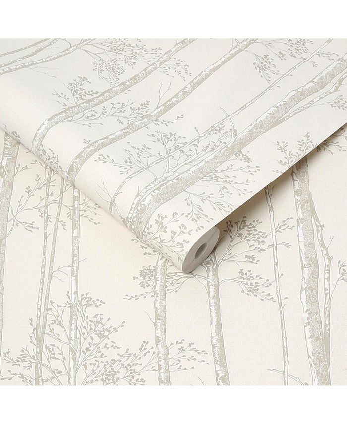Graham & Brown Branches Natural Wallpaper - Macy's