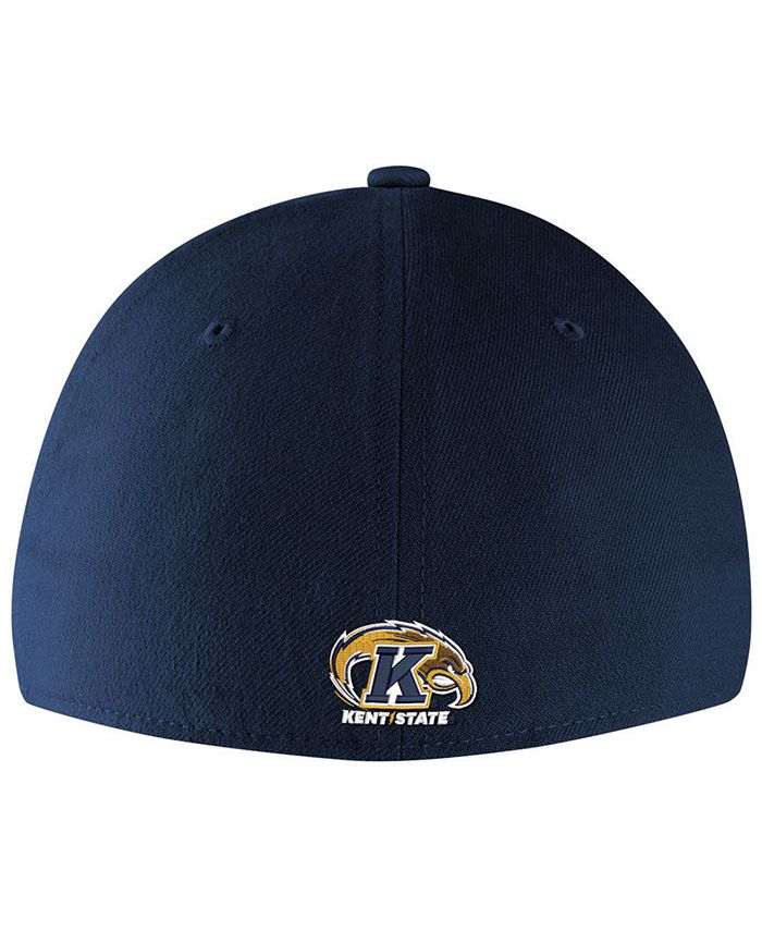 Nike Kent State Golden Flashes Classic Swoosh Stretch Fitted Cap - Macy's