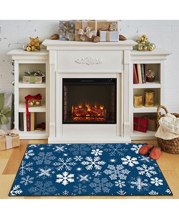Mohawk Snowflakes Accent Rug, 30" x 50" & Reviews - Home - Macy's