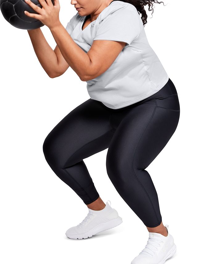 Under Armour Plus Size Short Sleeve Tech Tee & Reviews - Tops - Women ...