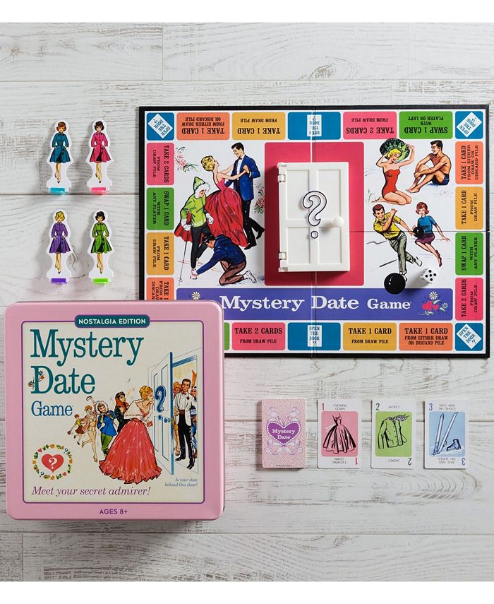 MasterPieces Puzzles Winning Solutions Mystery Date Tin Board Game ...