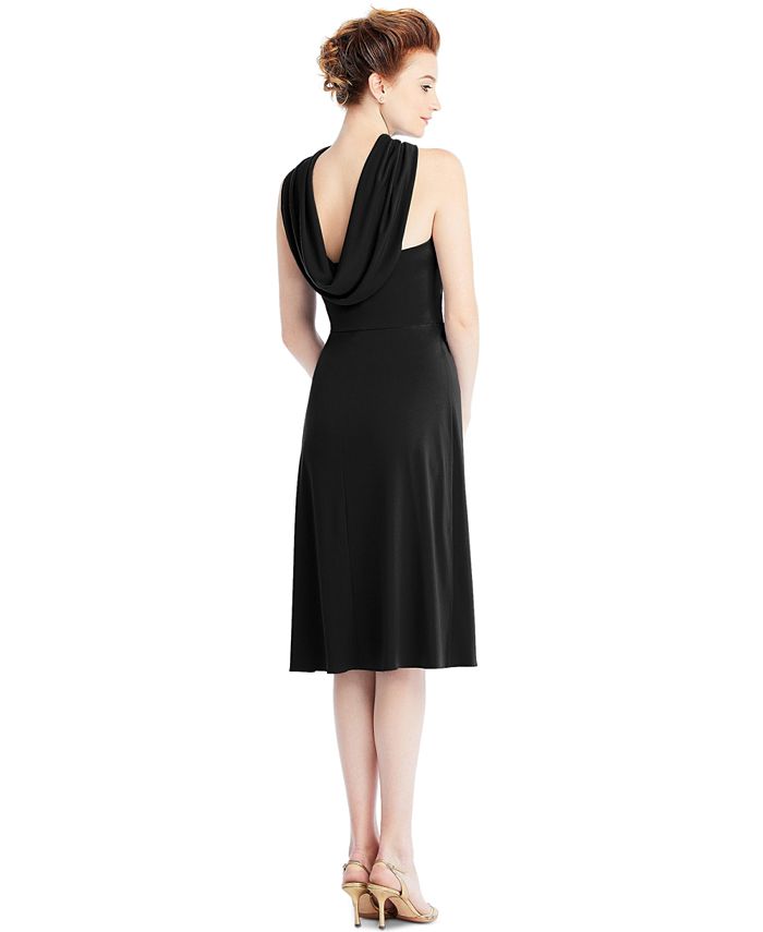 Dessy Collection Midi Loop Convertible Dress & Removable Shrug ...