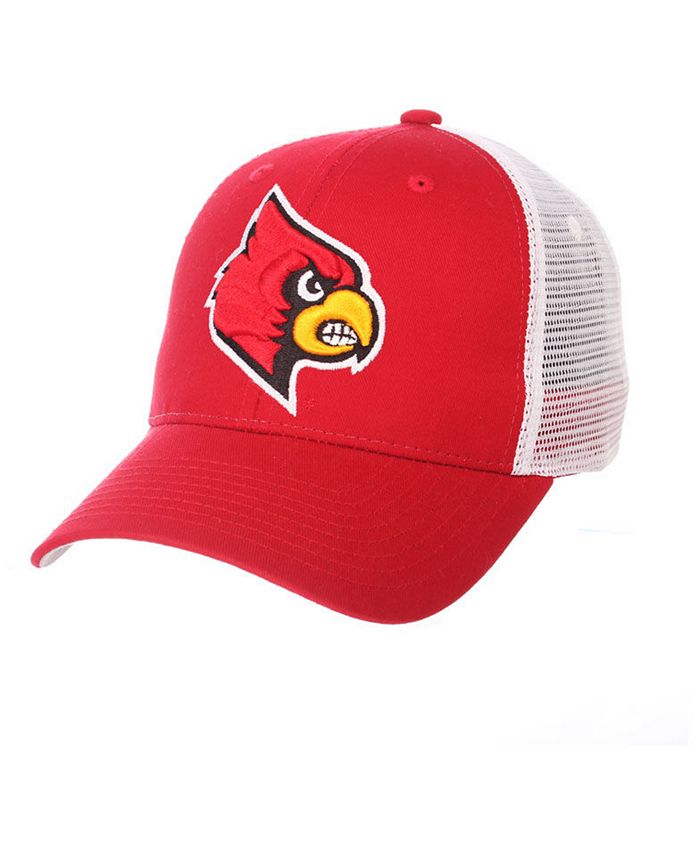 Zephyr Louisville Cardinals Big Rig Mesh Snapback Cap - Macy's