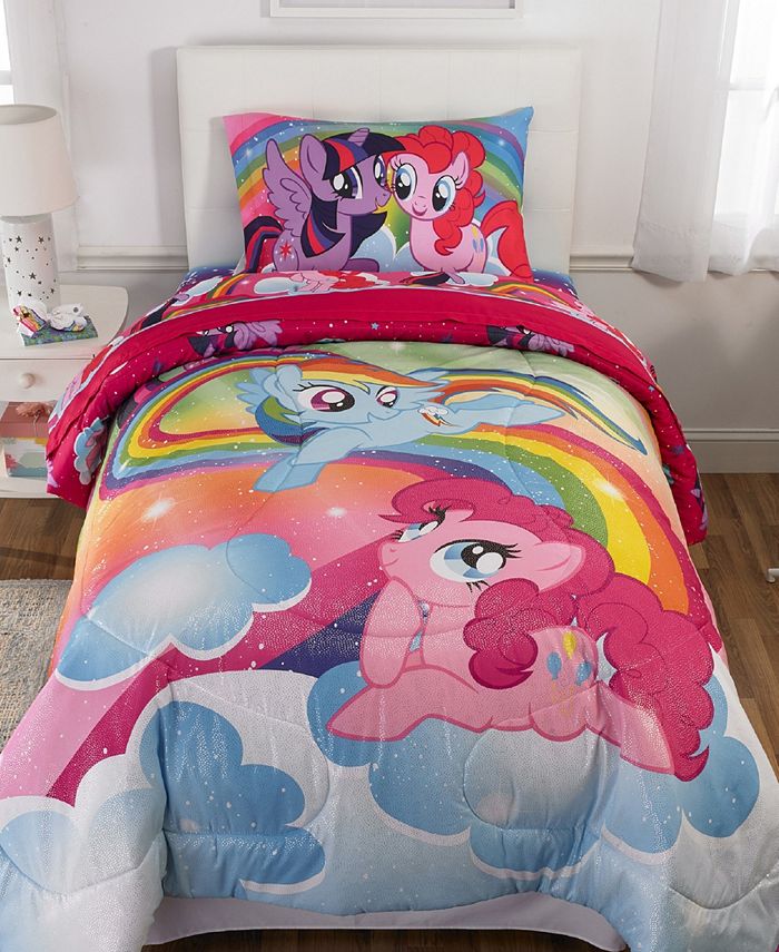 Franco Manufacturing Co My Little Pony Twin 4-Piece Bed in a Bag - Macy's