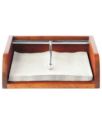 CLOSEOUT! The Cellar Acacia Wood Napkin Holder, Created for Macy's - Macy's