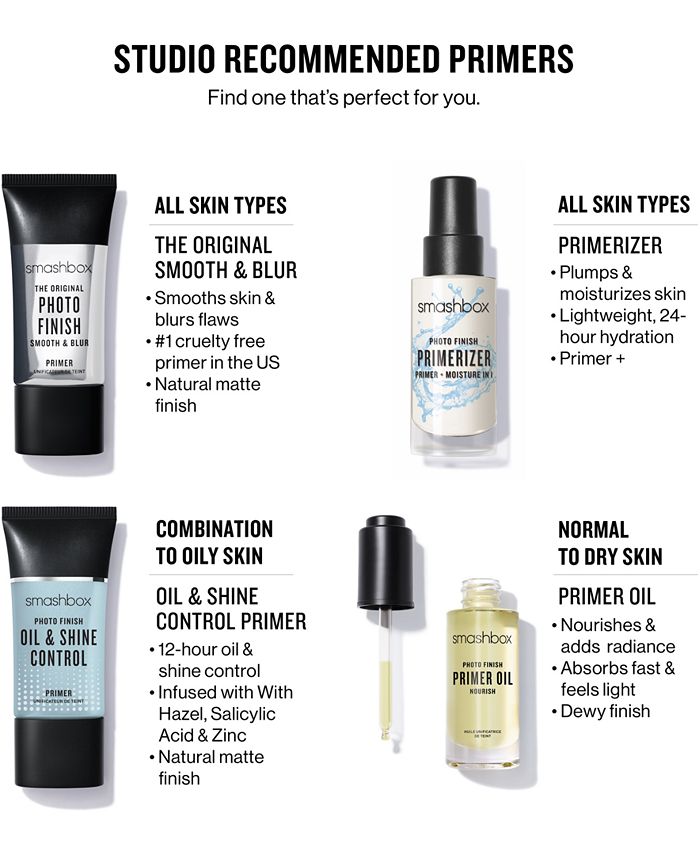 Smashbox Studio Skin 24 Hour Full Coverage Waterproof Foundation - Macy's