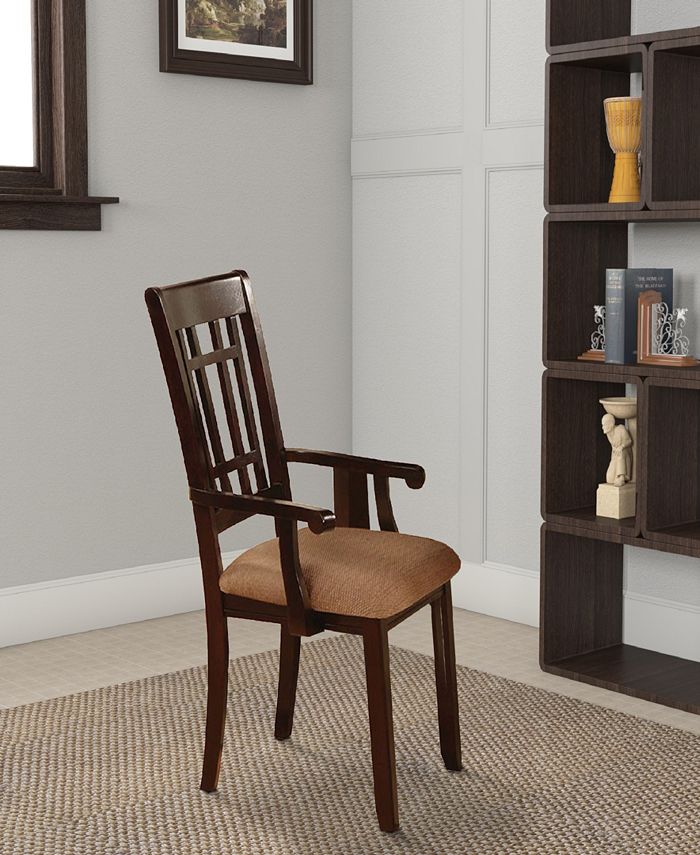 Benzara Transitional Style Arm Chair, Set of 2 - Macy's