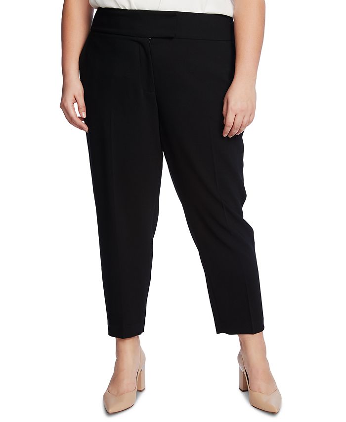 CeCe Plus Size Straight-Leg Pants - Macy's