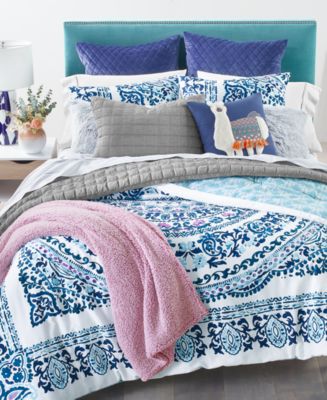 Whim by Martha Stewart Collection Valencia Mandala 3-Pc. Comforter Sets ...