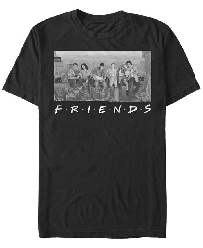 Fifth Sun Friends Men's City Skyline Group Portrait Short Sleeve T ...