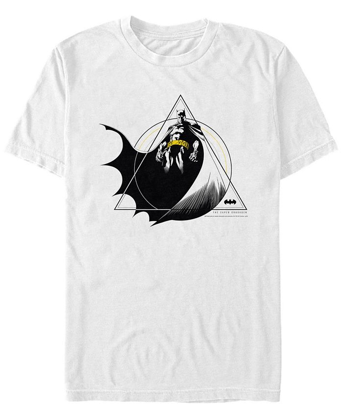 Fifth Sun DC Men's Geometric Batman Power Pose Short Sleeve T-Shirt ...