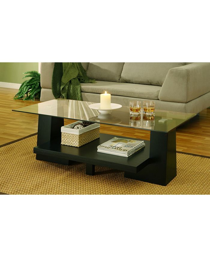 Furniture of America Reed Leveled Coffee Table - Macy's