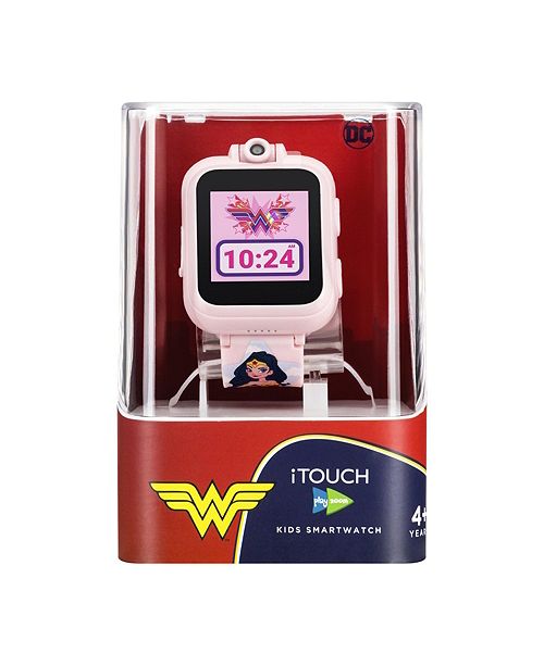 iTouch Kids PlayZoom DC Comics Blush Wonder Woman Strap Touchscreen ...