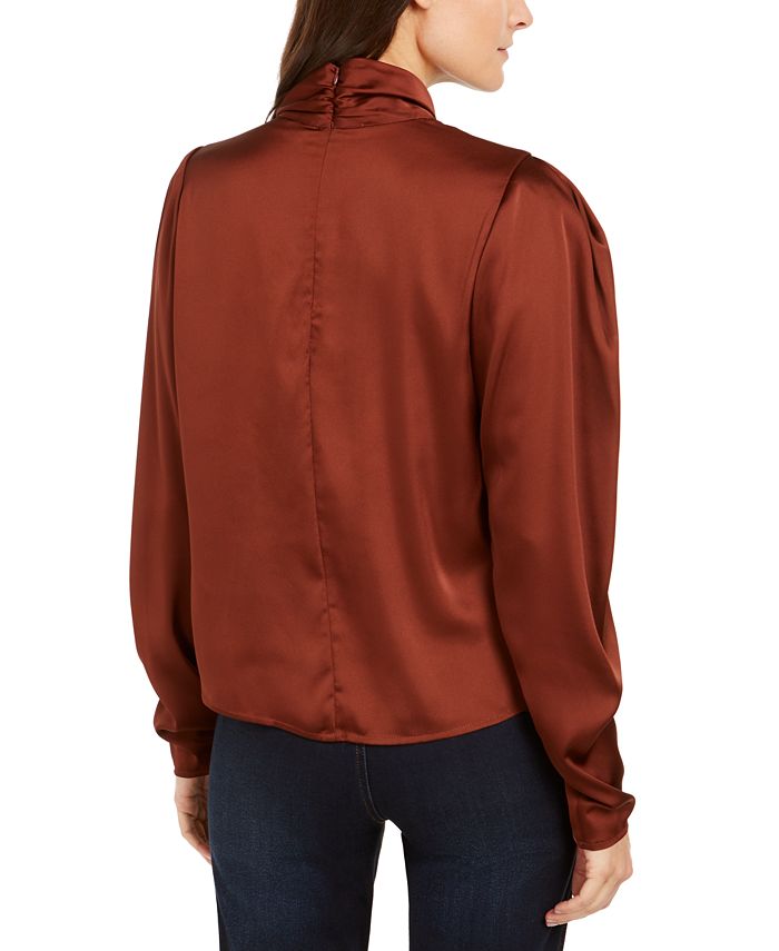 INC International Concepts INC Draped-Front Blouse, Created for Macy's ...