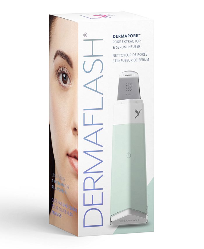DERMAFLASH Dermapore Ultrasonic Pore Extractor Serum Infuser - Macy's