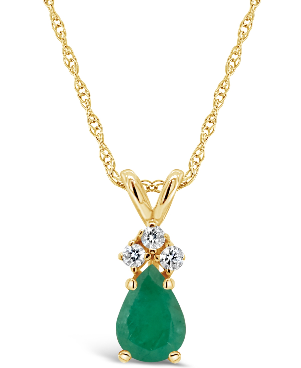 Click here for Ruby (1/2 ct. t.w.) and Diamond Accent Pendant Nec... prices