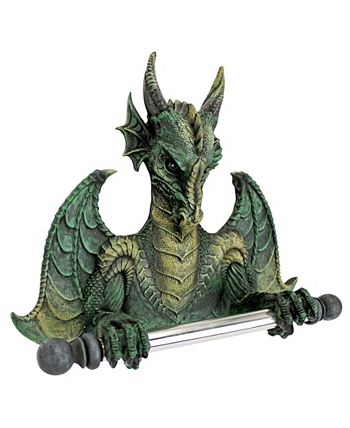 Design Toscano Bath Tissue Tyrant: Commode Dragon - Macy's